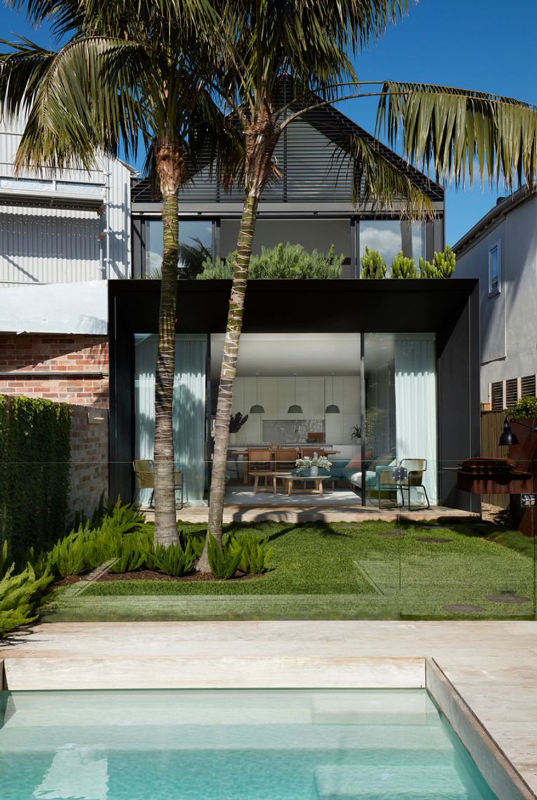 Impressive Two-storey Addition Peeks Over the Top of This Bondi Home