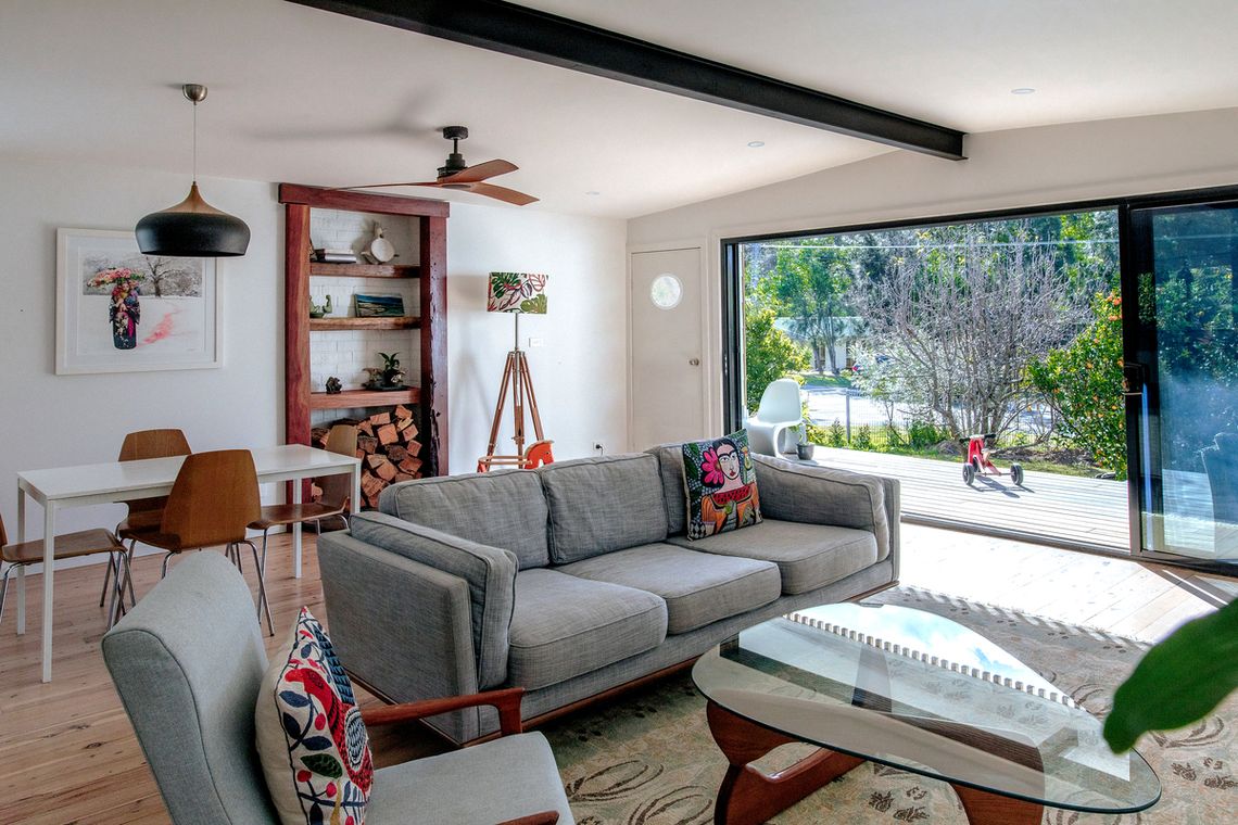 This Classic Fibro Beach Shack is Updated for a Young Family