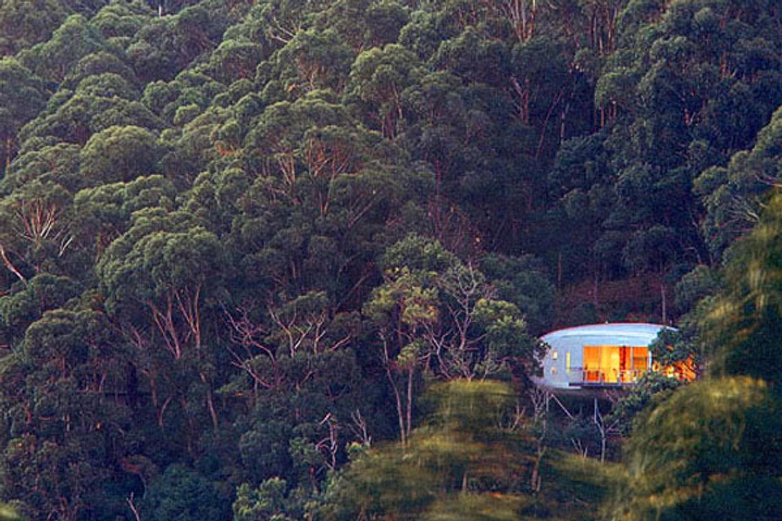 Cocoon: A Home? Or a Zeppelin That Crash-Landed in the Australian Bush?