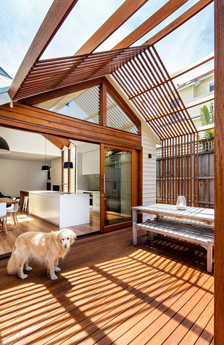 Twin Gables, Rather Than Extra Floor Area, Give the Illusion of Space