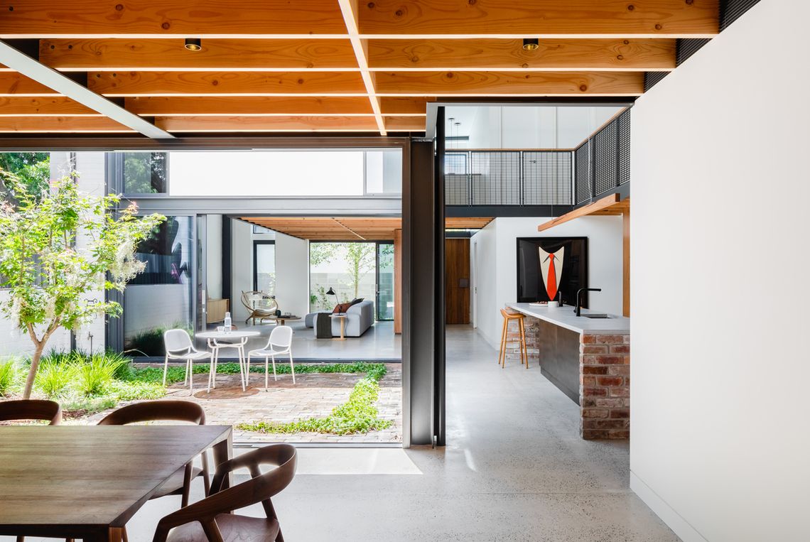 This old clothing warehouse is transformed into an incredible home...