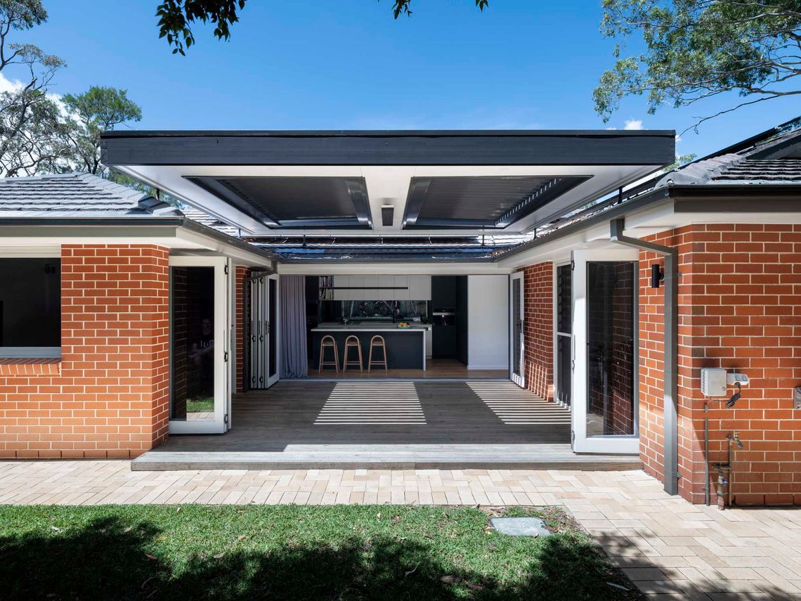 Transforming a '90s red brick project home into something special