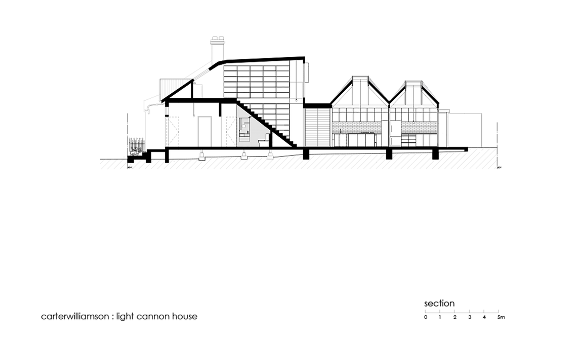 Light Cannon House: Sculpted Roof Draws Light Deep Into This Home