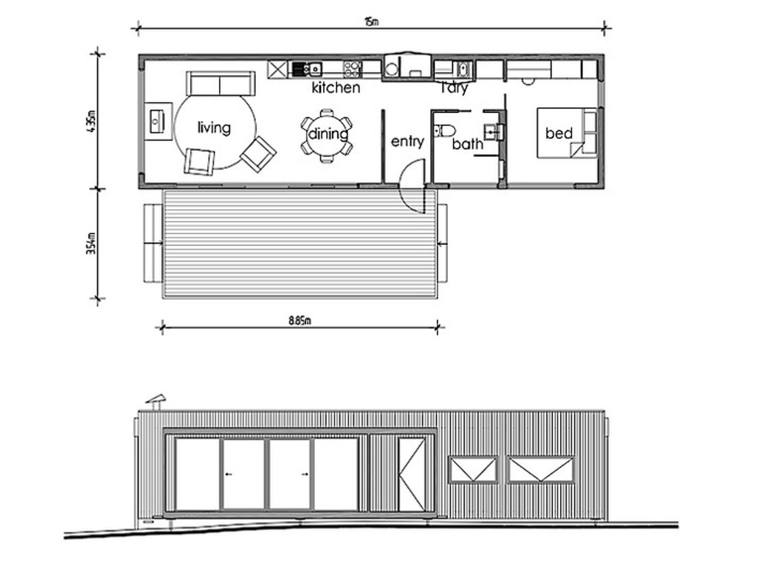 Small House Plans: 18 Home Designs Under 100m2
