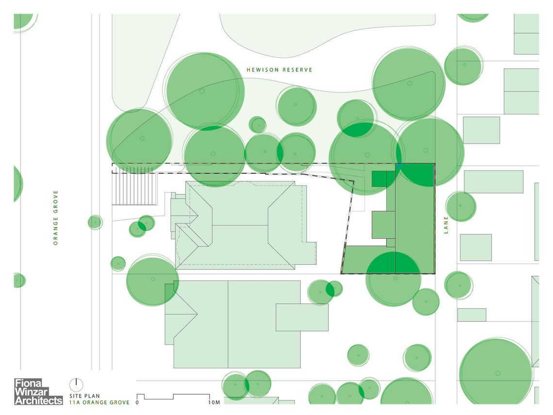 Orange Grove House Makes the Most of a Compact Sub-Divided Site