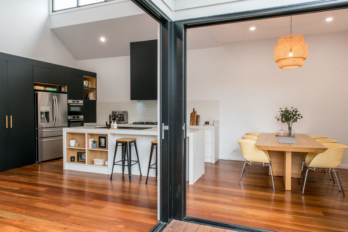 Folding the Roofline of an Addition Creates an Unexpected Delight