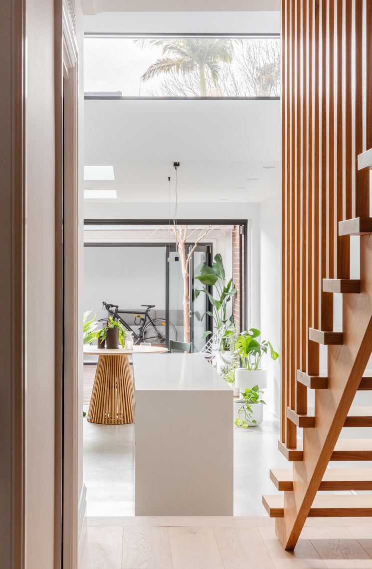 Light and Bright Addition Turns This Tiny Terrace Into Spacious Home
