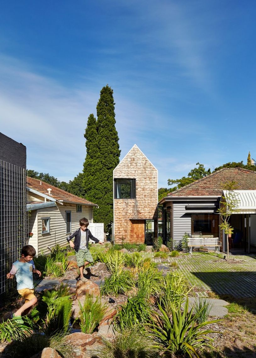 Tower House's Collection of Small Pavilions Creates a Village of Spaces