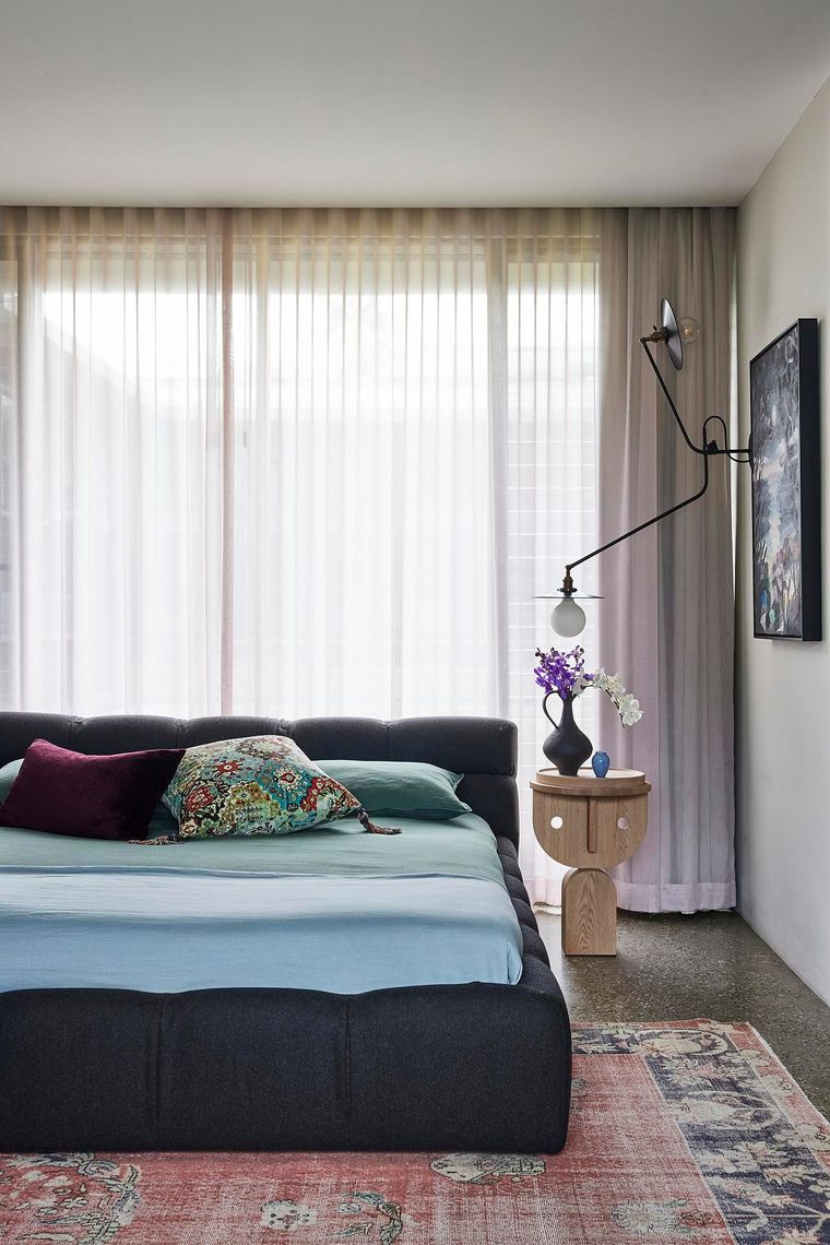 How a Designer Created a Home in a Bold Brutalist House