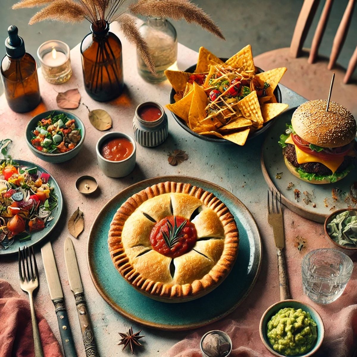 Freshly baked pie, nachos, or a vegan burger? Lunch with Sandbox Studio!