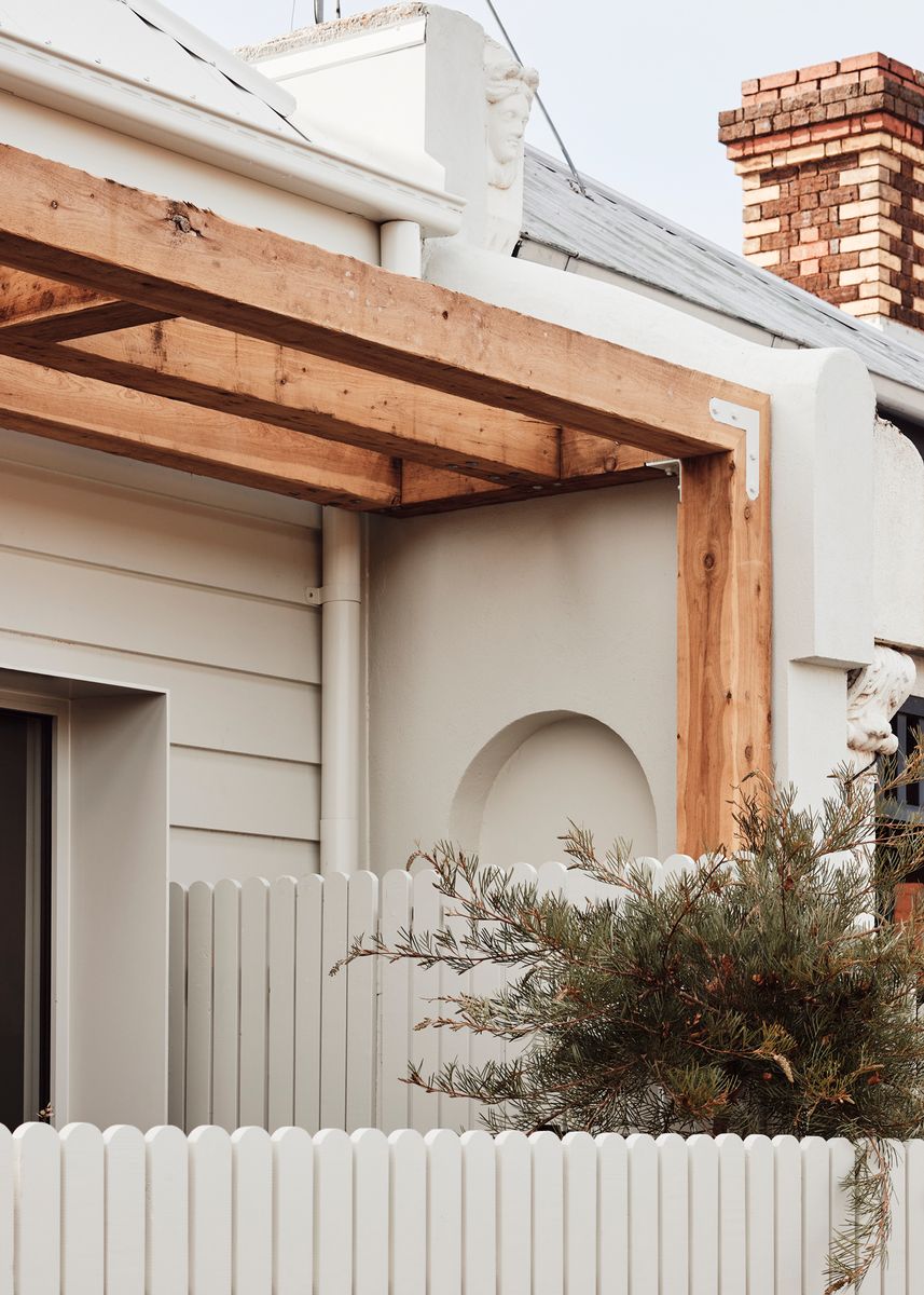 An intricate roofline, folded like origami, grabs light and views