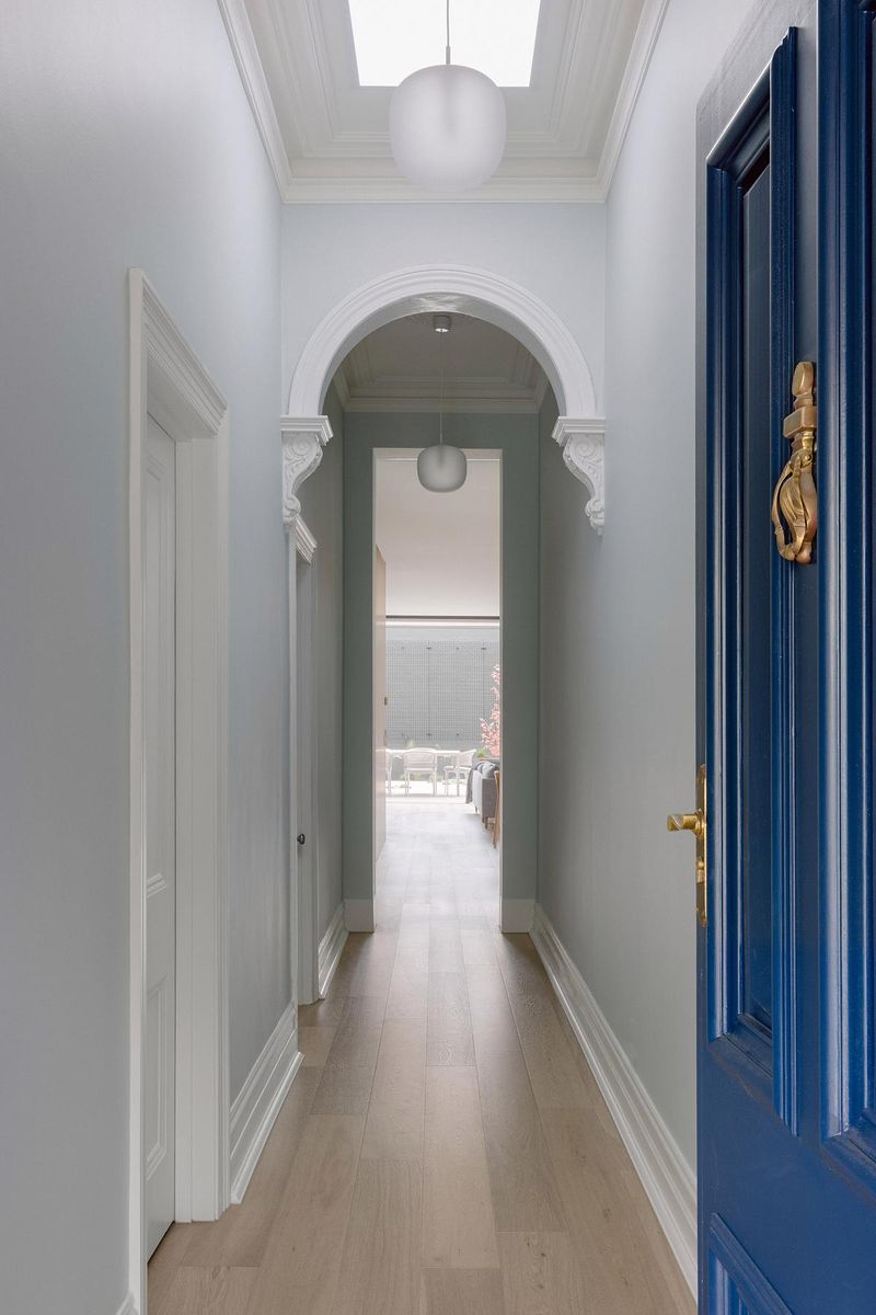 A renovation and extension of a heritage house reorients the home...
