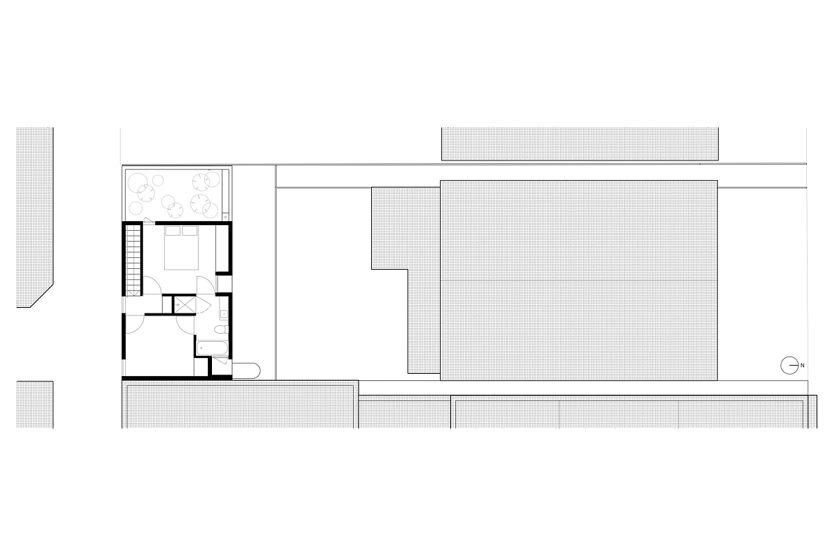 Innovative compact family home design fits in the backyard!