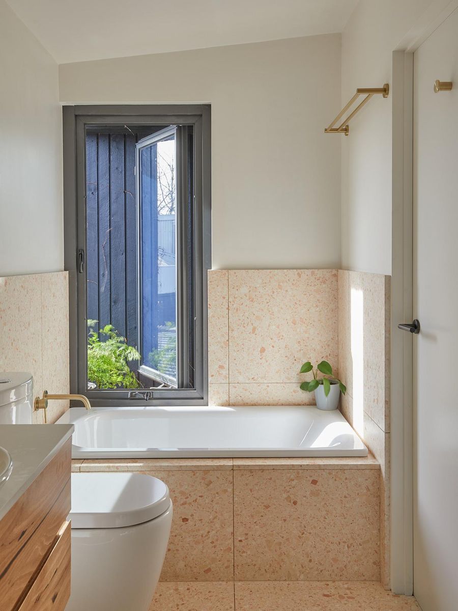 Innovative compact family home design fits in the backyard!