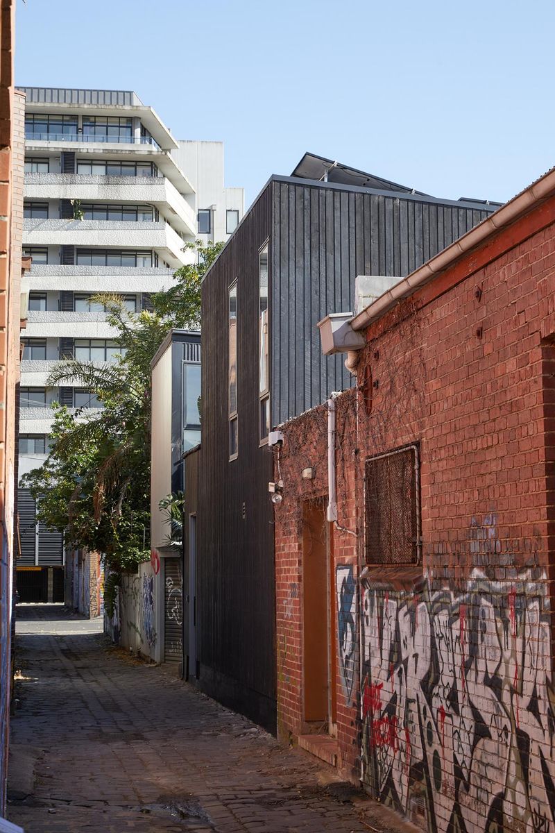 Innovative compact family home design fits in the backyard!