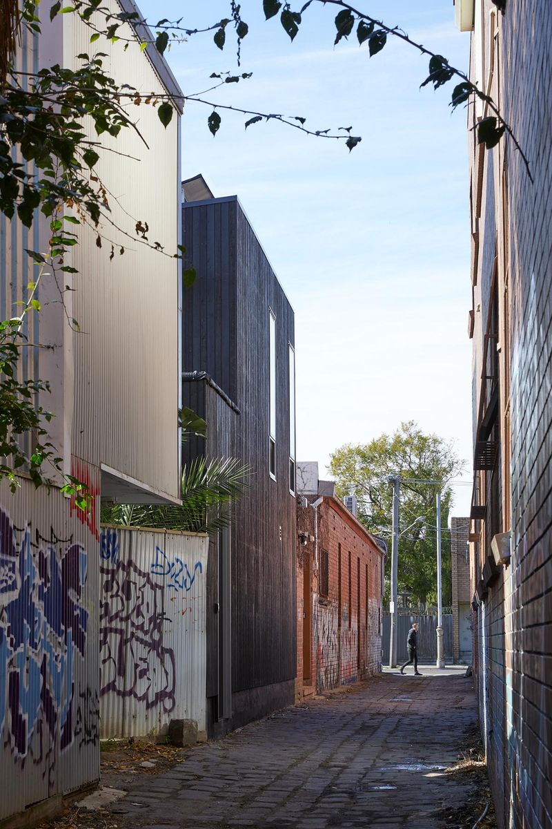 Innovative compact family home design fits in the backyard!