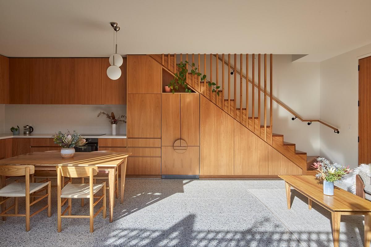 Innovative compact family home design fits in the backyard!