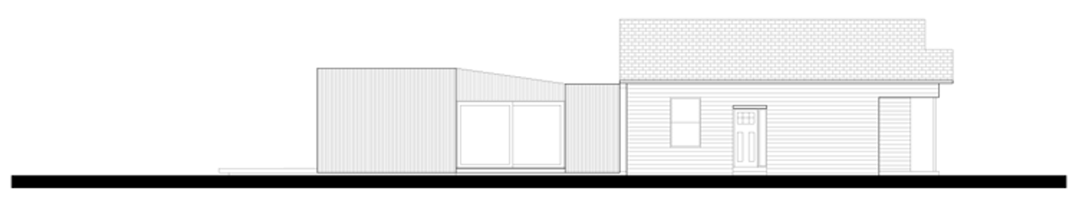 Batten and Board House: A Simple 'Box' Transforms a Weatherboard