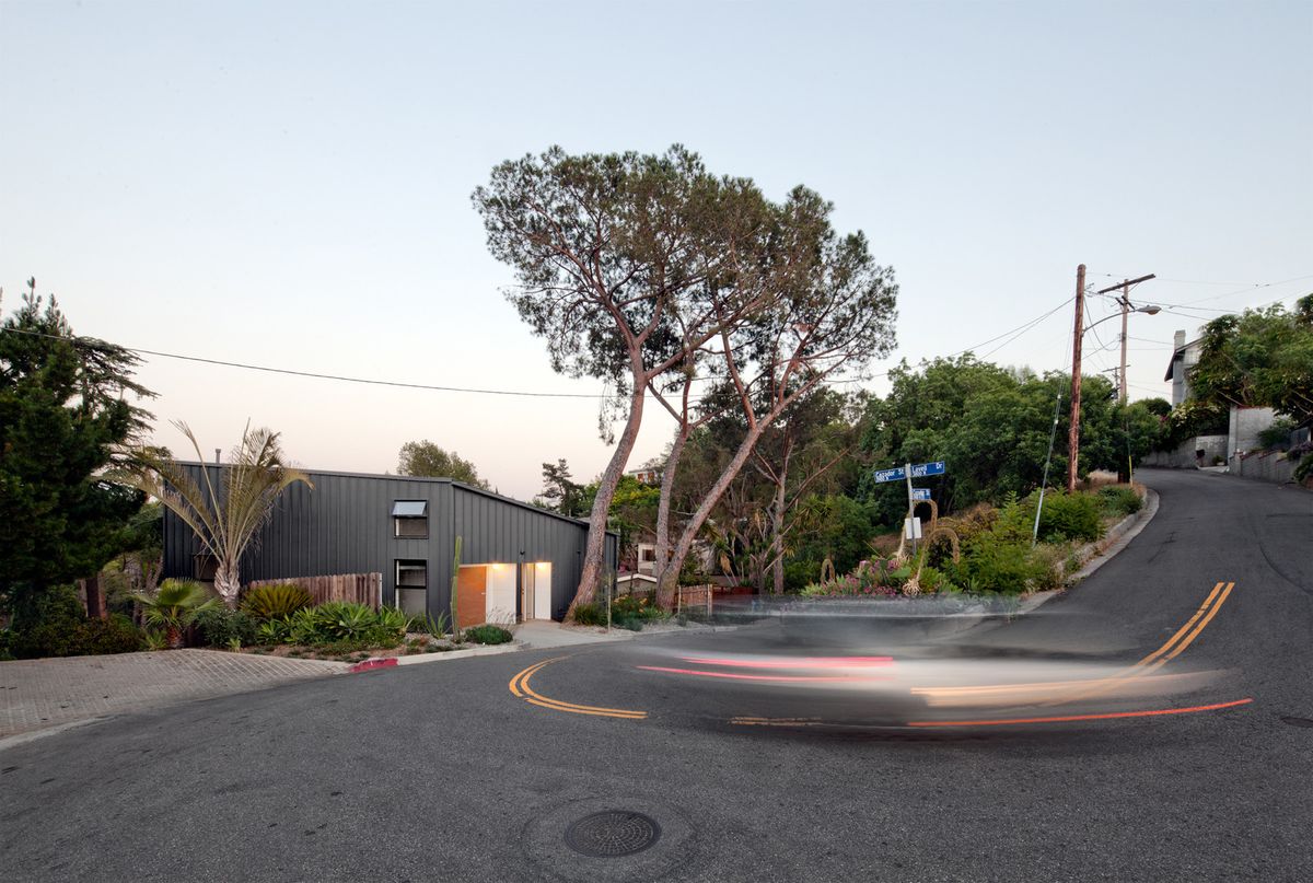 A Single-Space Living Area Helps this Compact Home to Feel Spacious