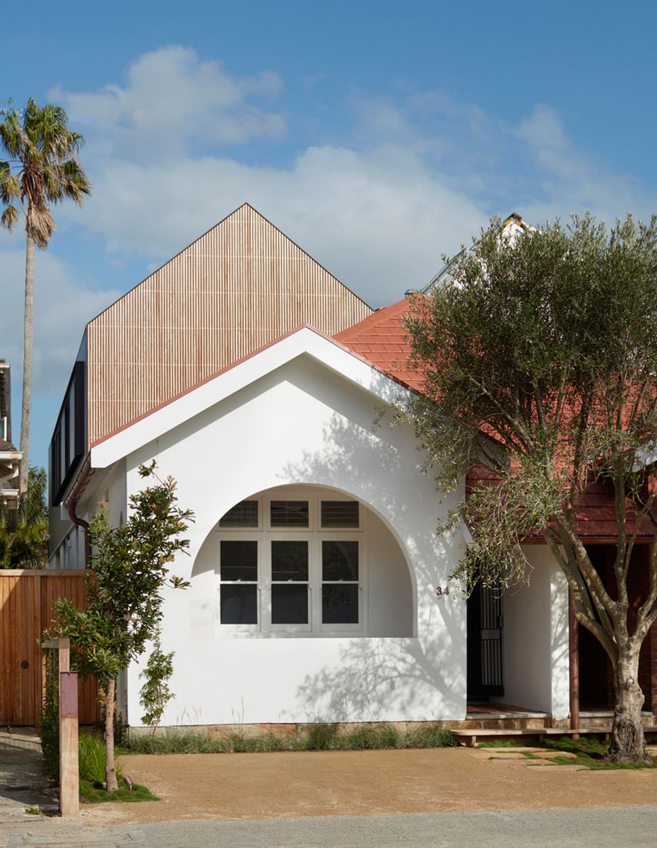 Impressive Two-storey Addition Peeks Over the Top of This Bondi Home
