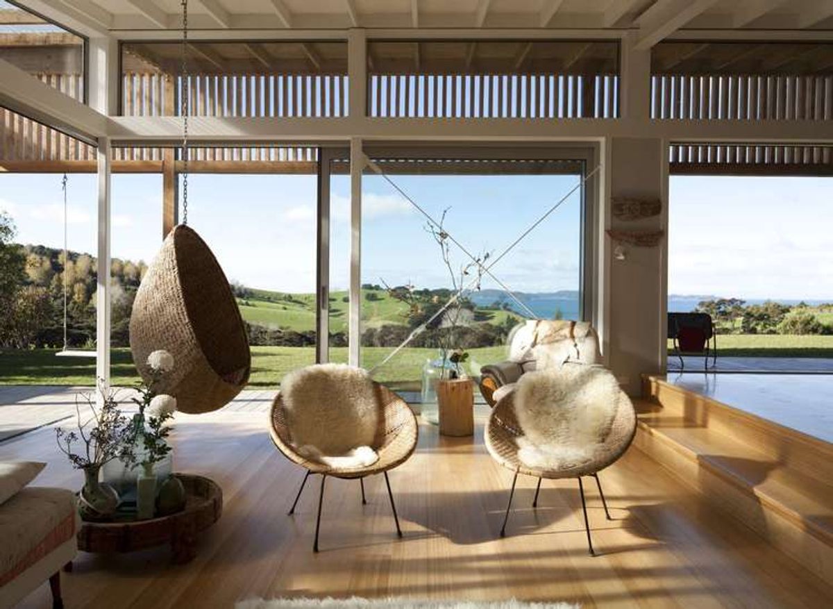 Batten and Board Beach Home is Designed Like an 'Elegant Shed'