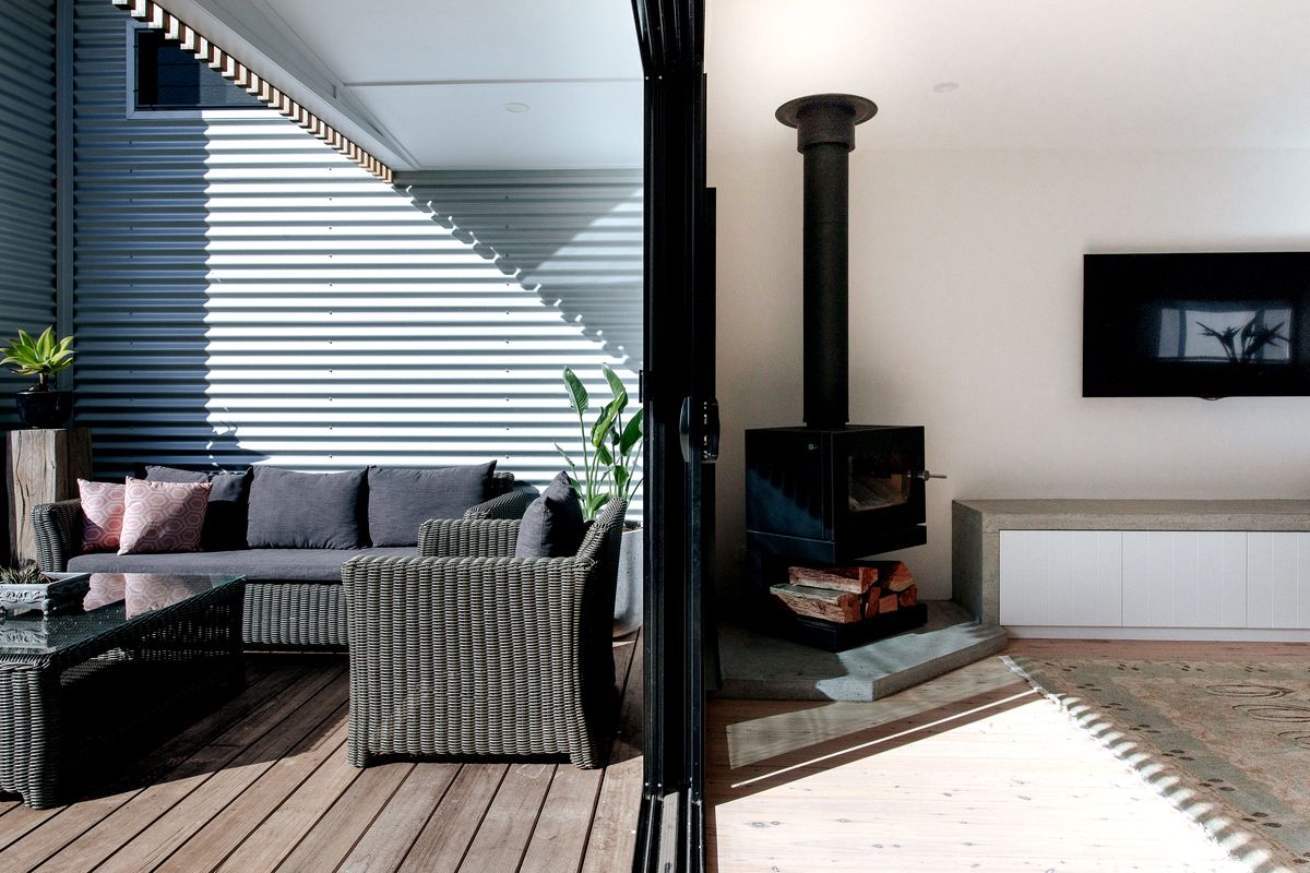 This Classic Fibro Beach Shack is Updated for a Young Family