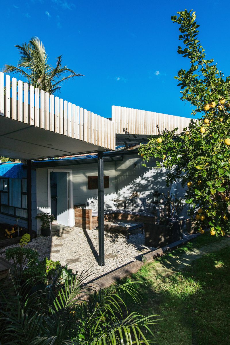 This Classic Fibro Beach Shack is Updated for a Young Family