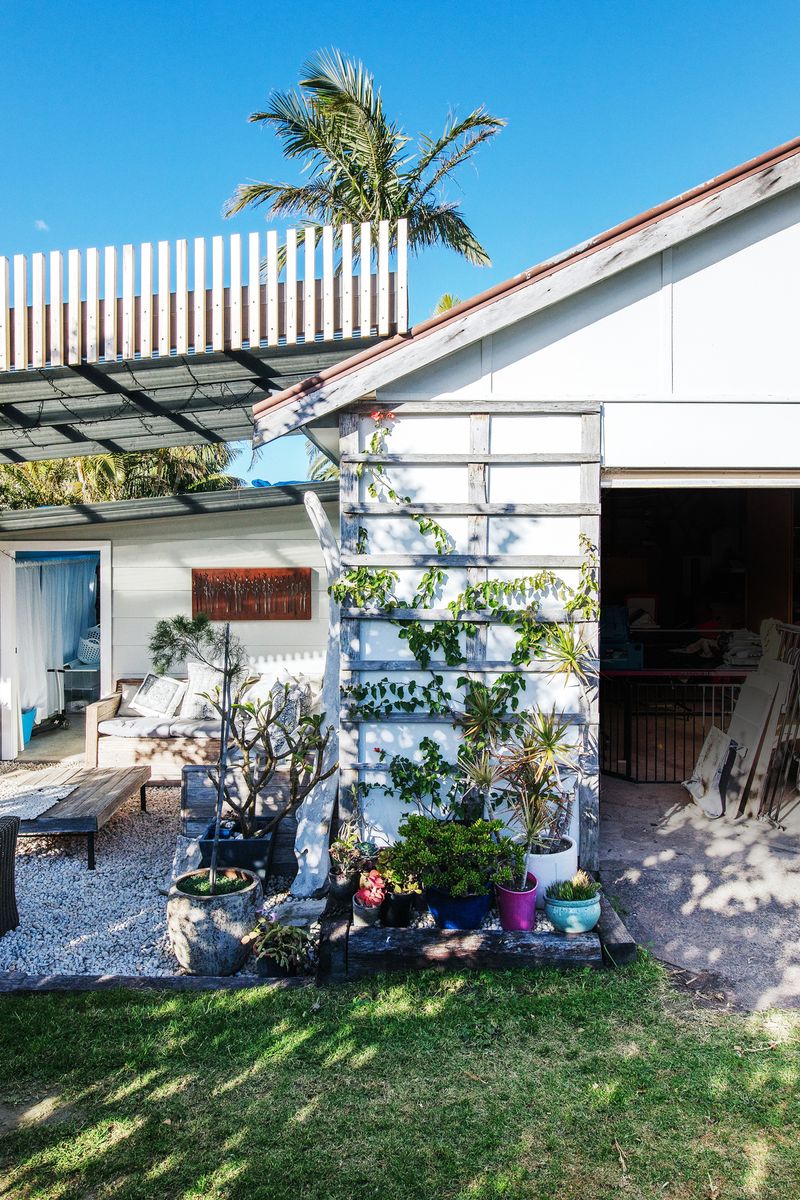 This Classic Fibro Beach Shack is Updated for a Young Family