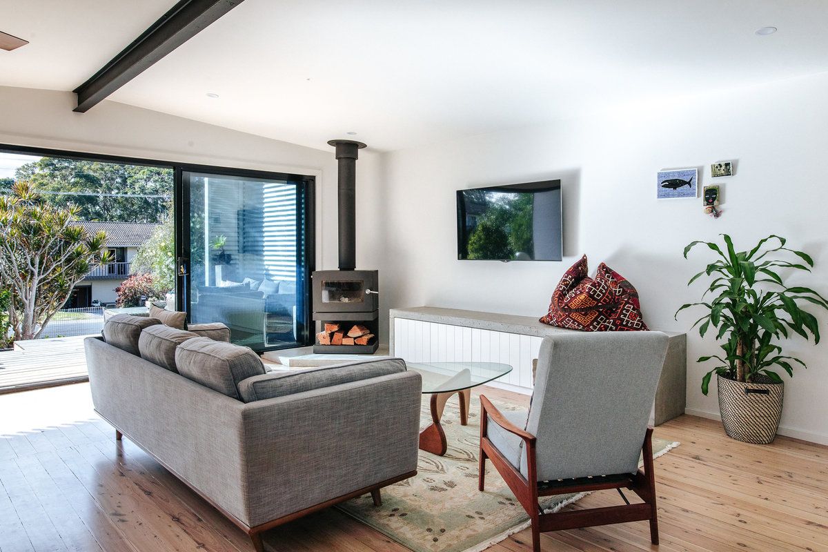 This Classic Fibro Beach Shack is Updated for a Young Family