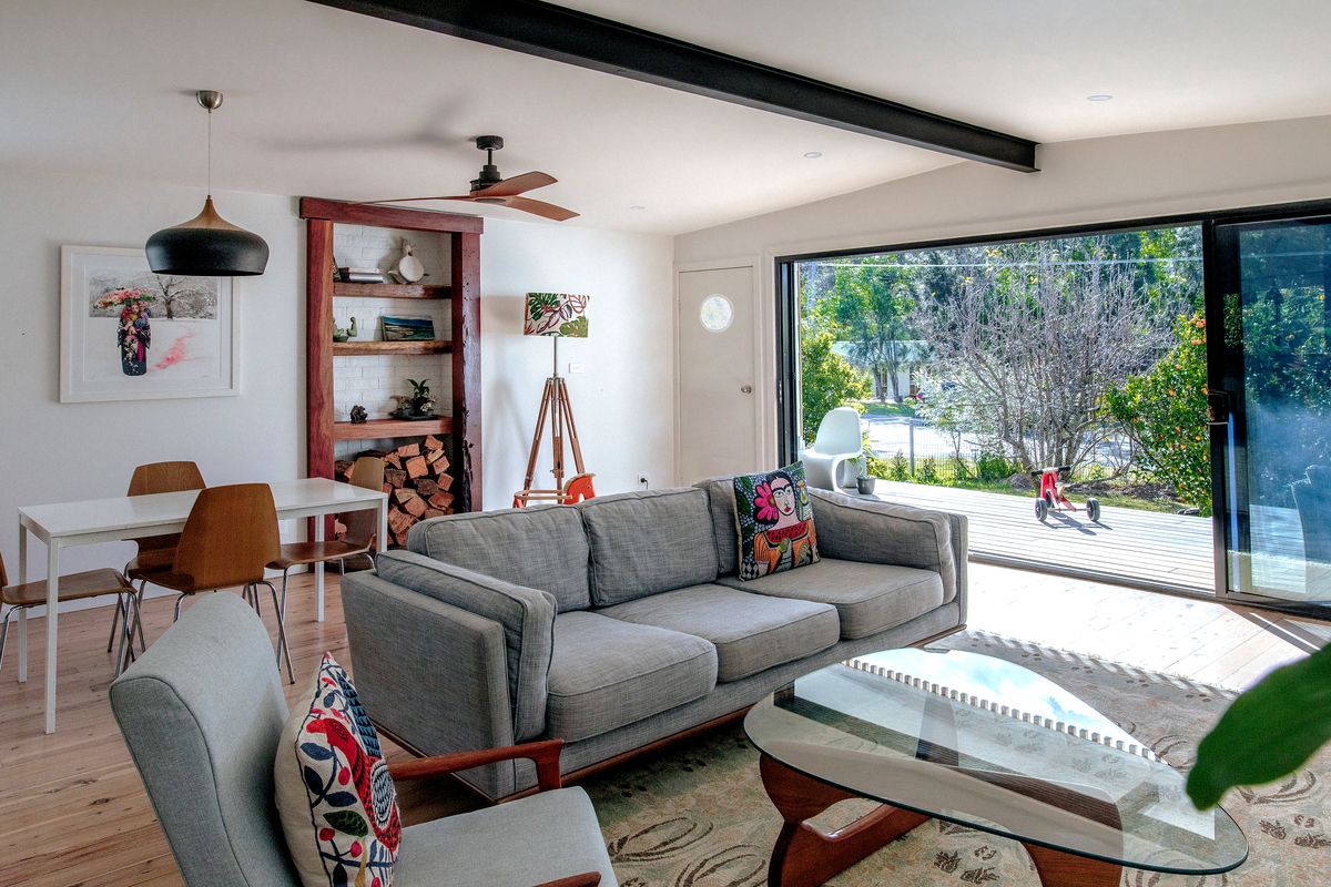 This Classic Fibro Beach Shack is Updated for a Young Family