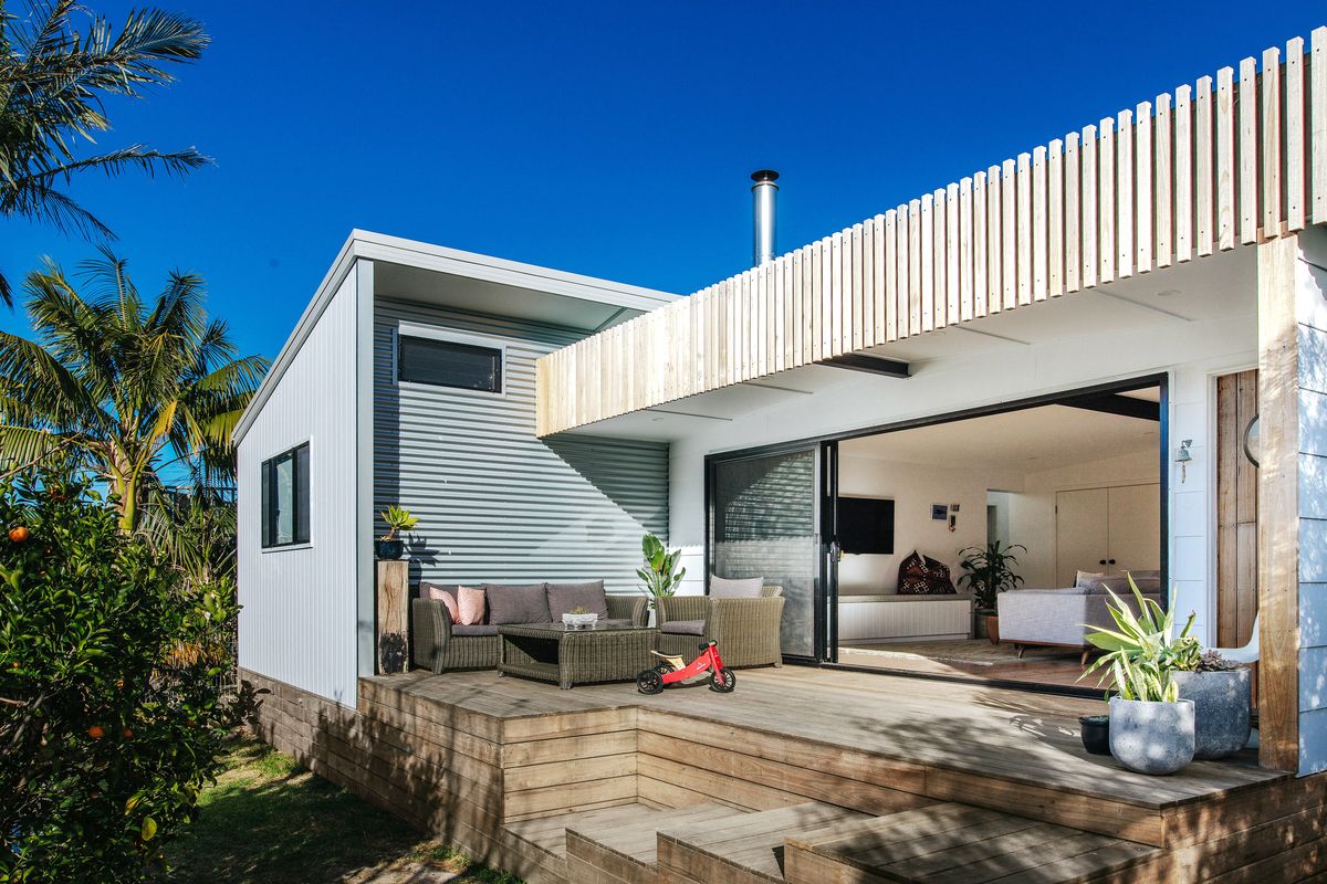 This Classic Fibro Beach Shack is Updated for a Young Family
