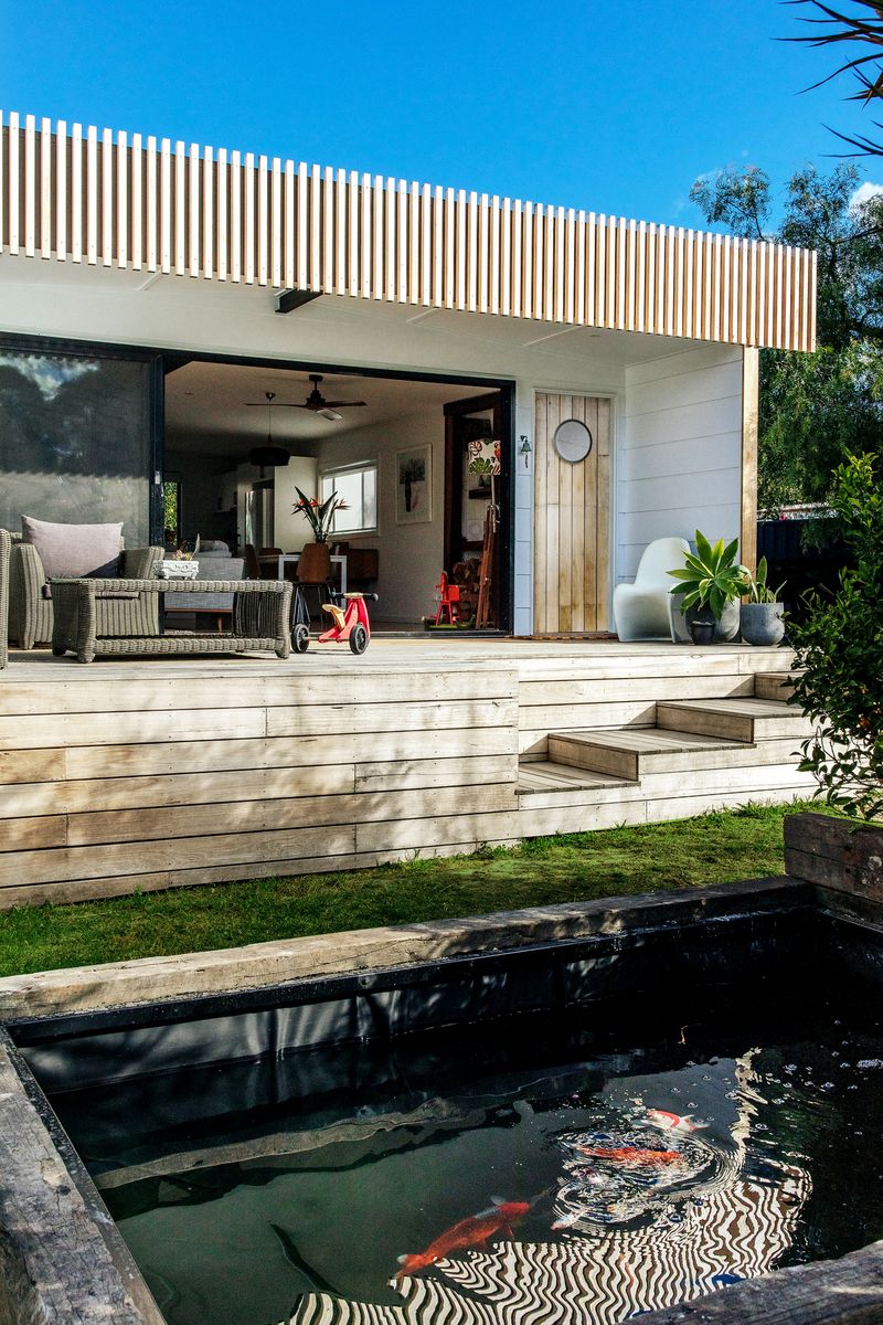 This Classic Fibro Beach Shack is Updated for a Young Family