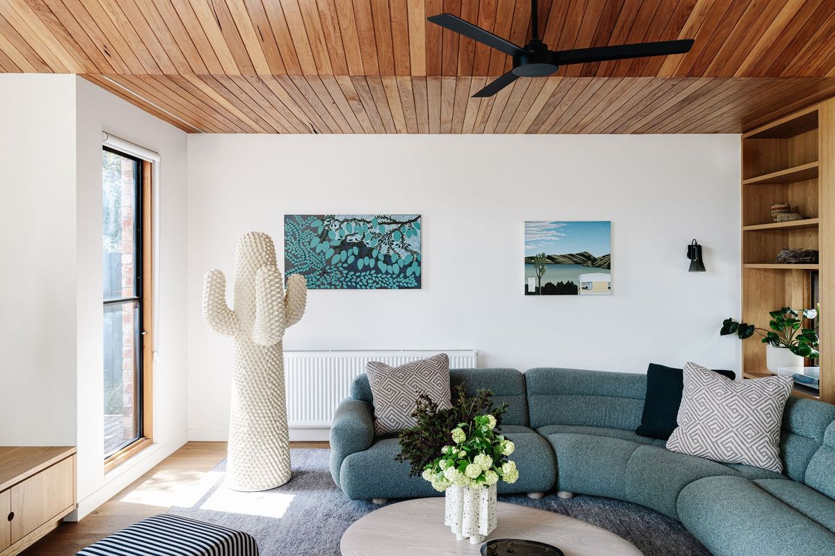 A Nostalgic Paper Game Inspires This Unique Family Home