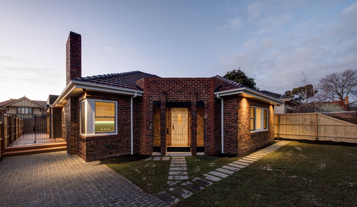 A Stunning Timber Lined Clerestory is the Centrepiece of This Reno