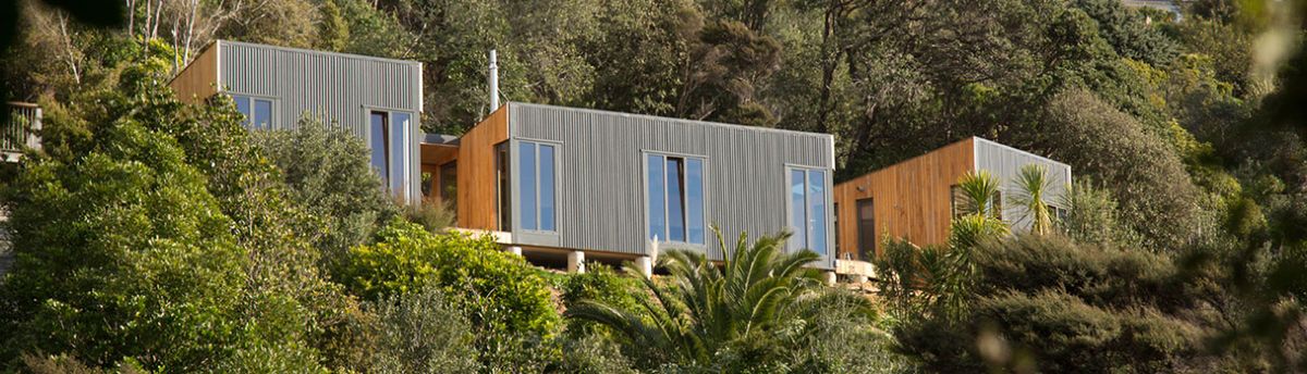Prefabricated Cora House Carried Onto Site Leaving Environment Untouched