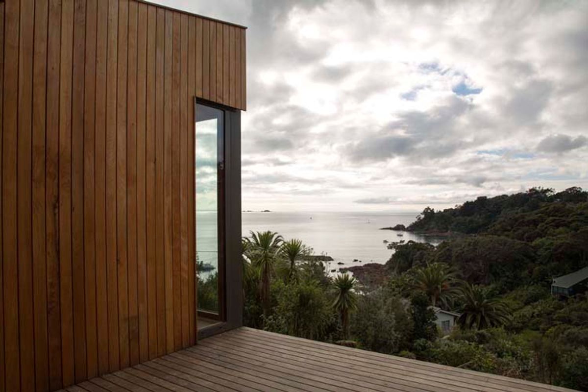 Prefabricated Cora House Carried Onto Site Leaving Environment Untouched