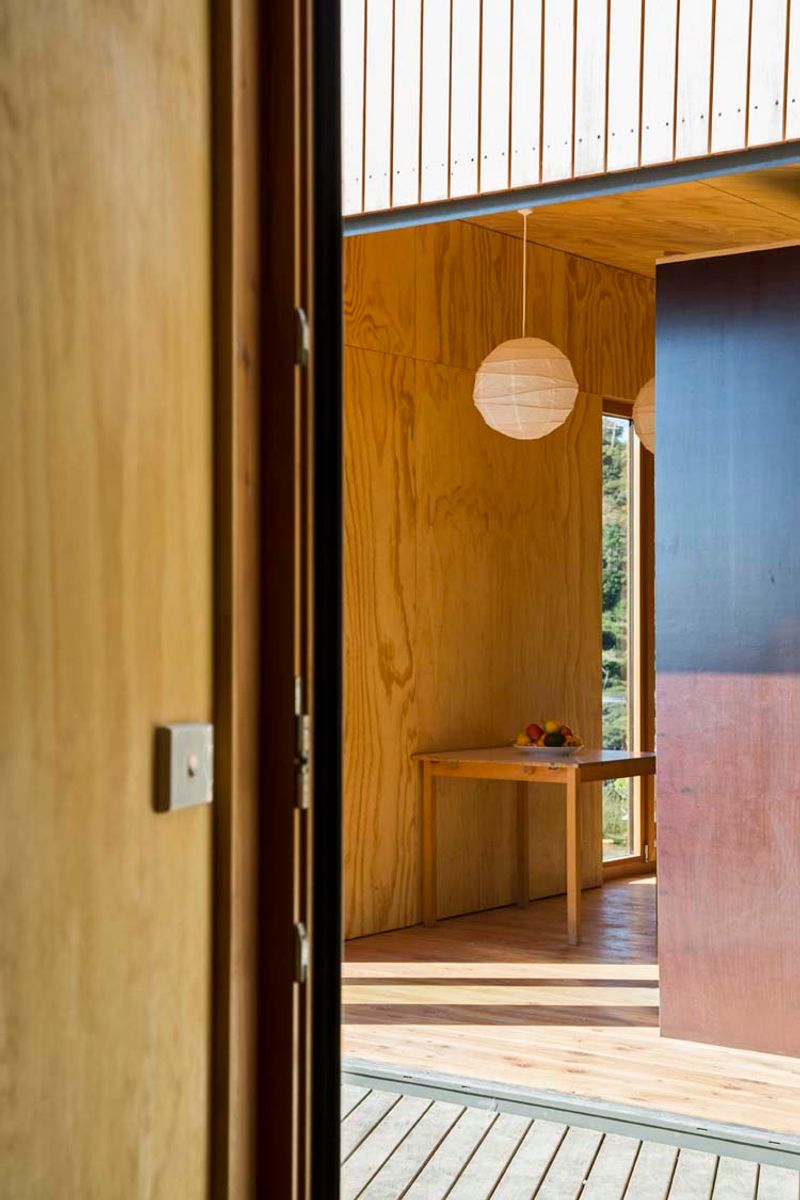 Prefabricated Cora House Carried Onto Site Leaving Environment Untouched