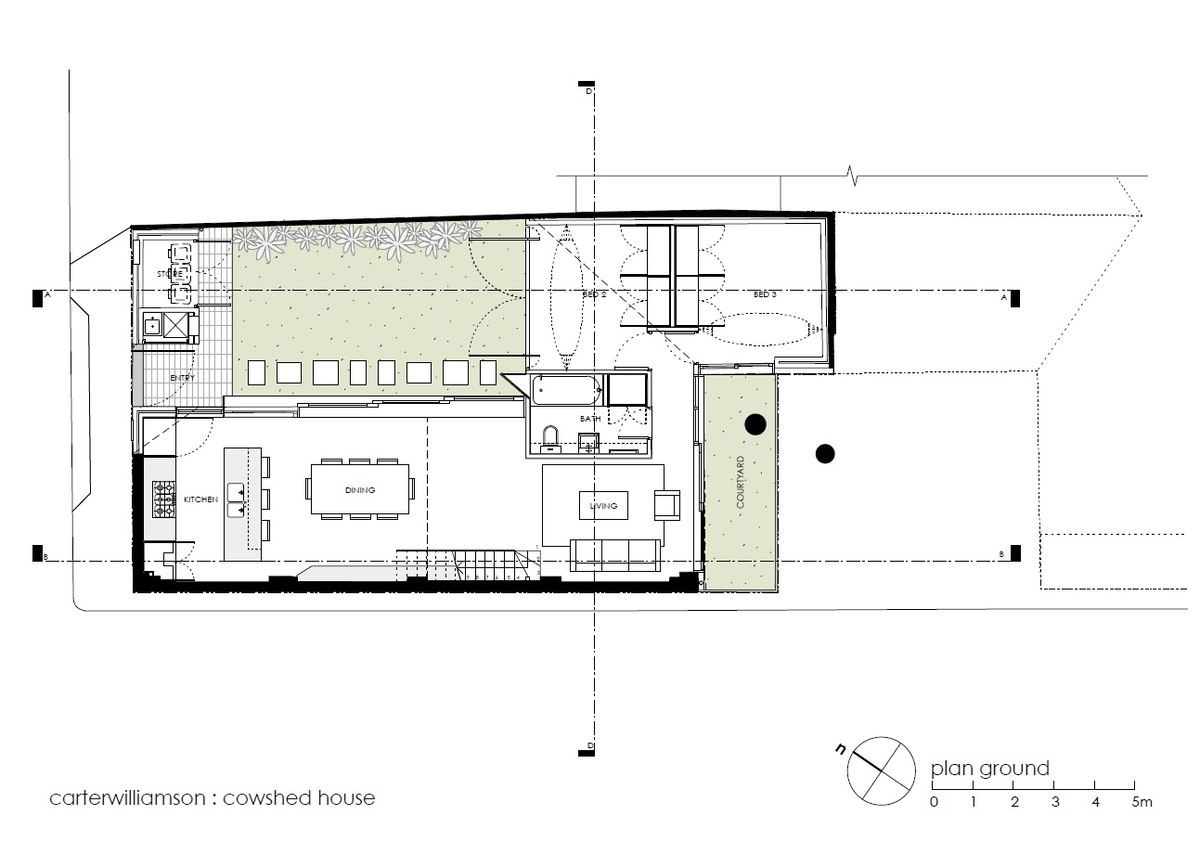 A Former Cowshed is Transformed Into a Modern Home