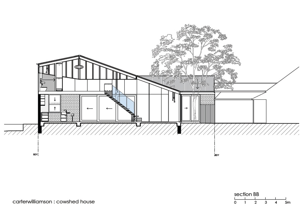 A Former Cowshed is Transformed Into a Modern Home