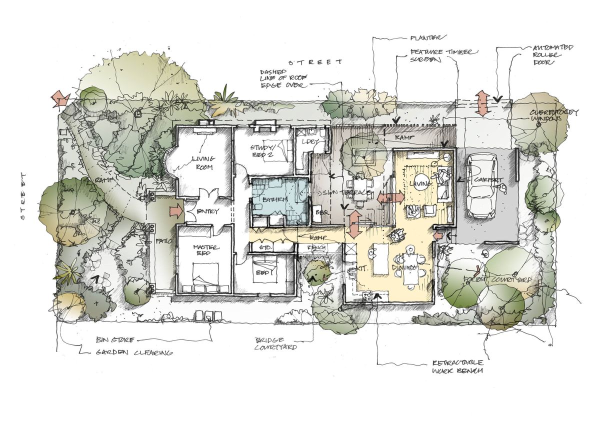 Step Inside a Home Inspired by Tranquil, Forested Clearings