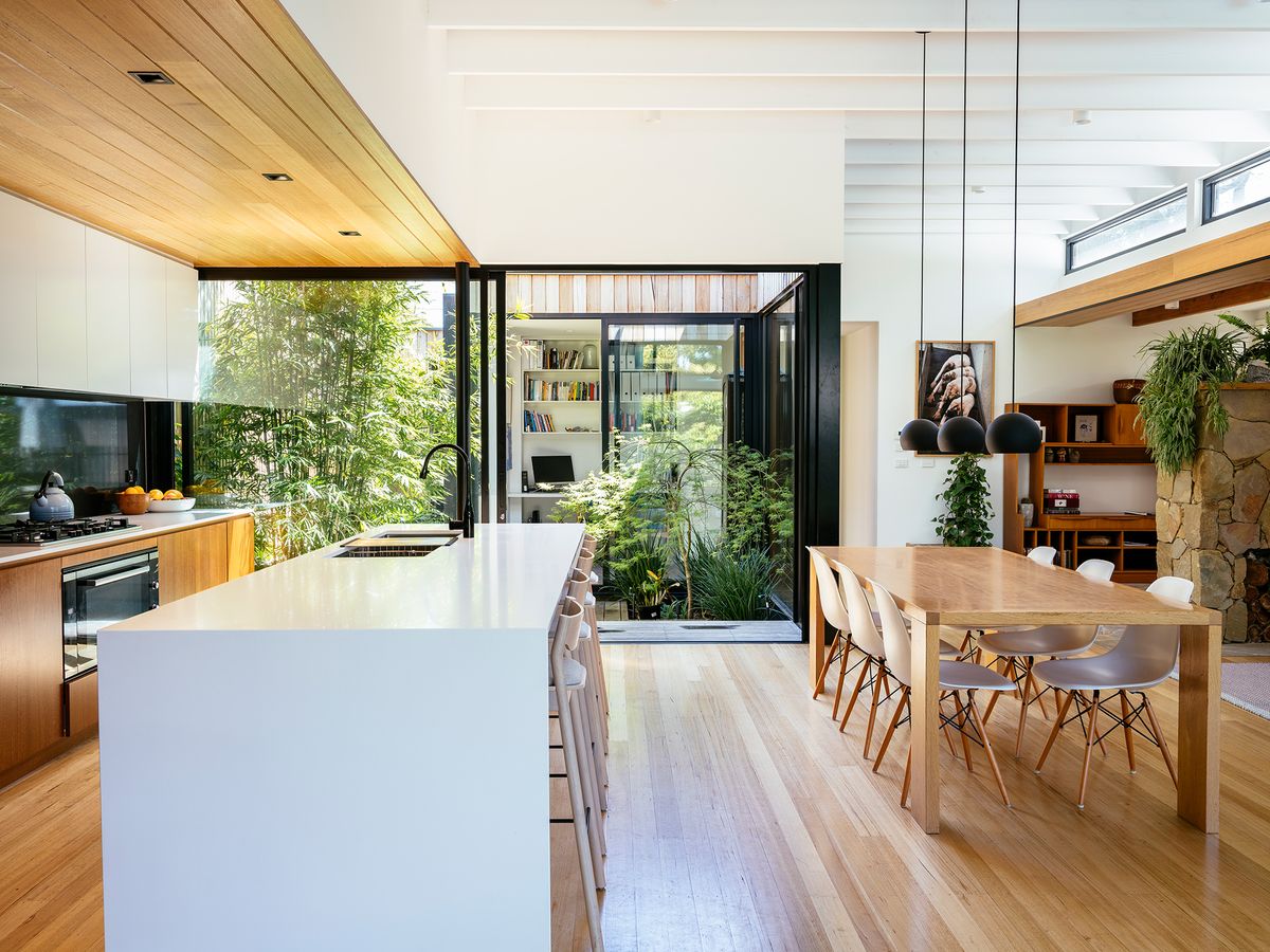 Mid-century Modern House Senstively Updated for 21st Century Living