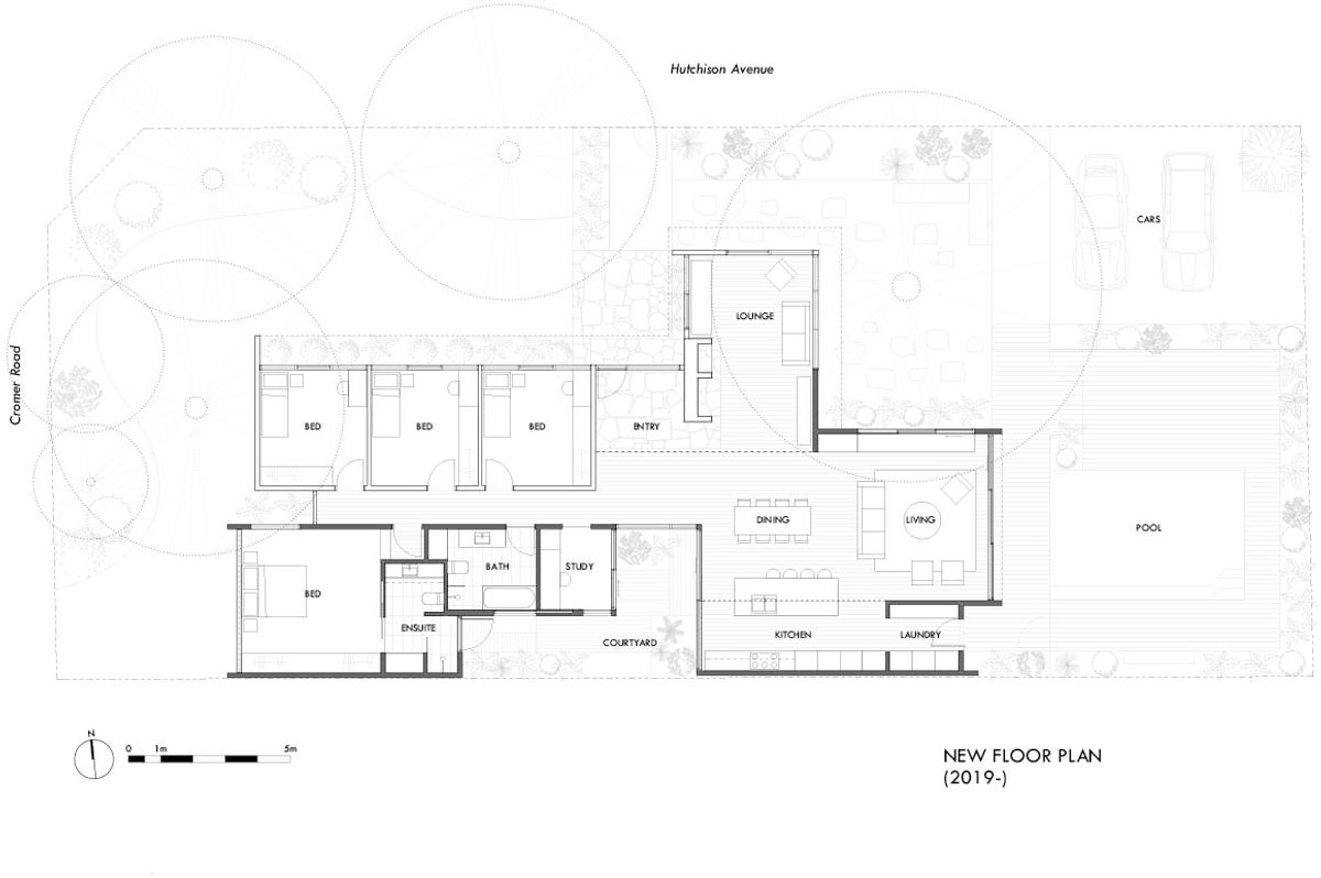 Mid-century Modern House Senstively Updated for 21st Century Living