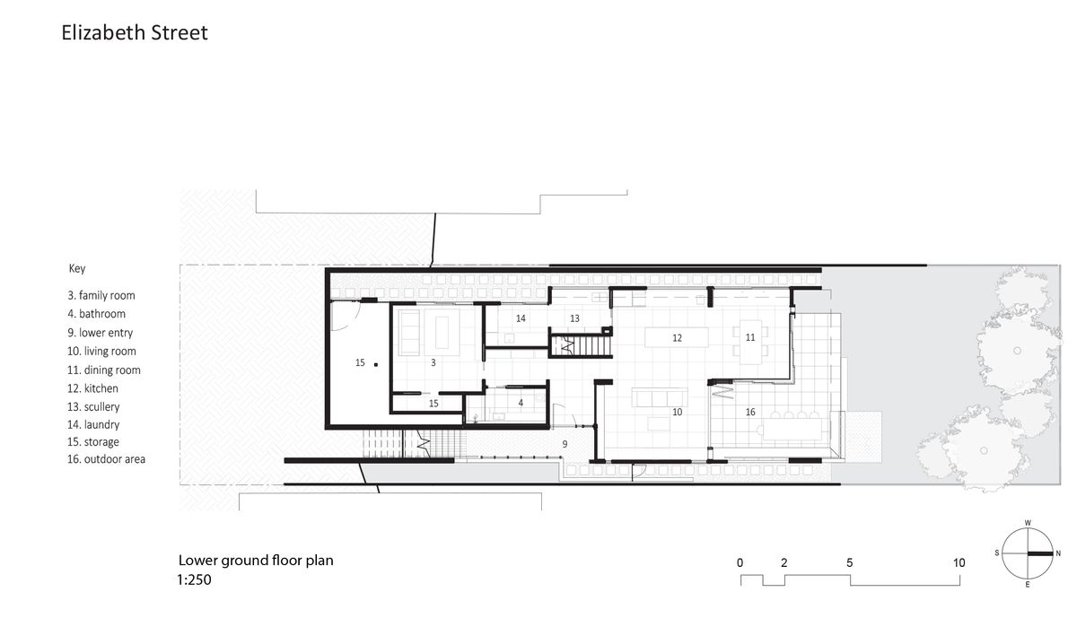 This modern Queenslander has a surprise behind its unassuming facade