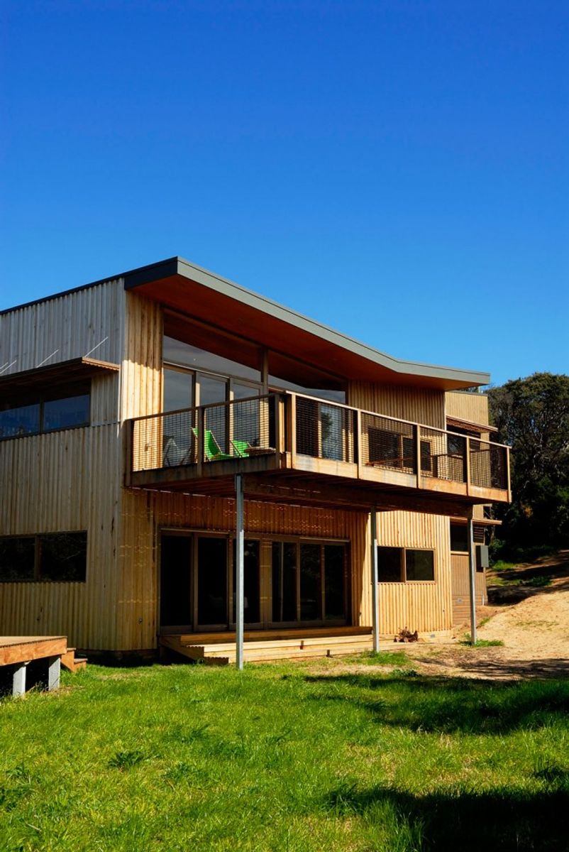 A Busy Family Find Peace and Quiet in Their Designer Fortress House