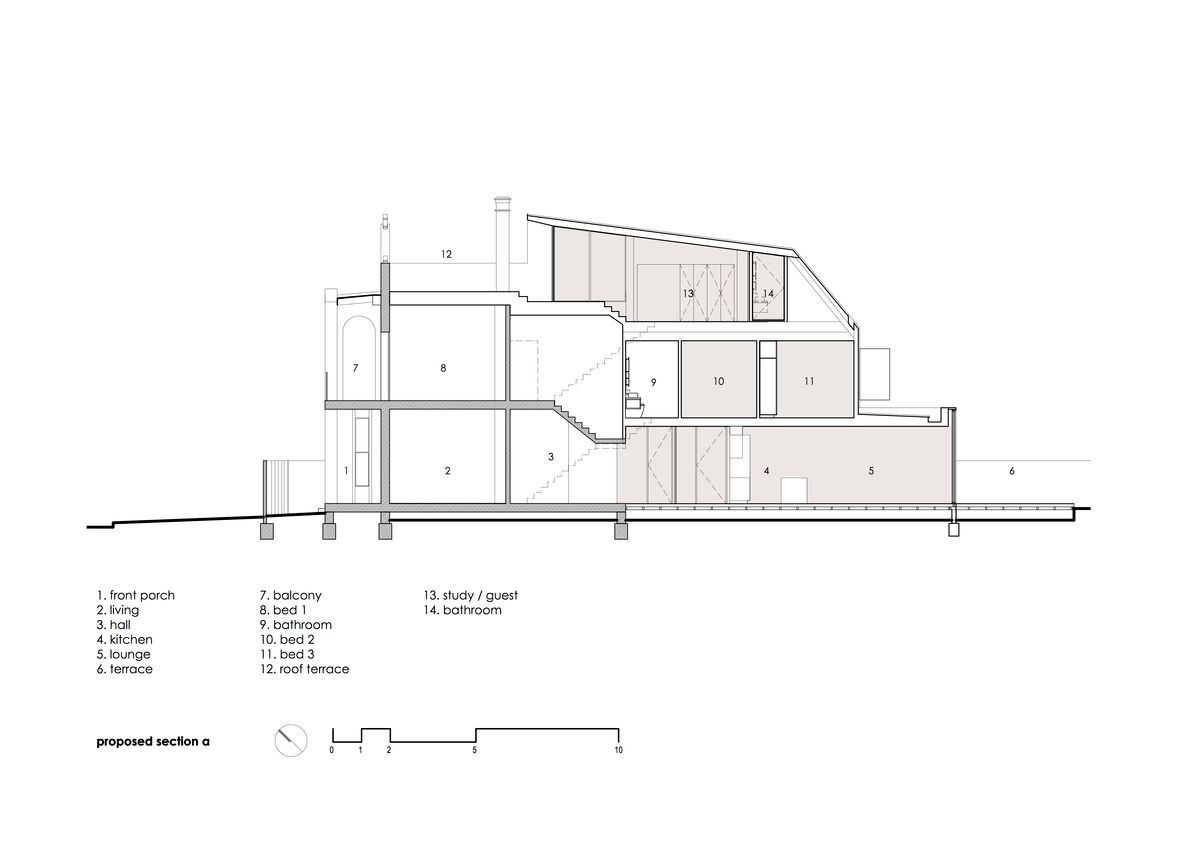 New Spaces Sit Above and Behind this Existing Heritage Building