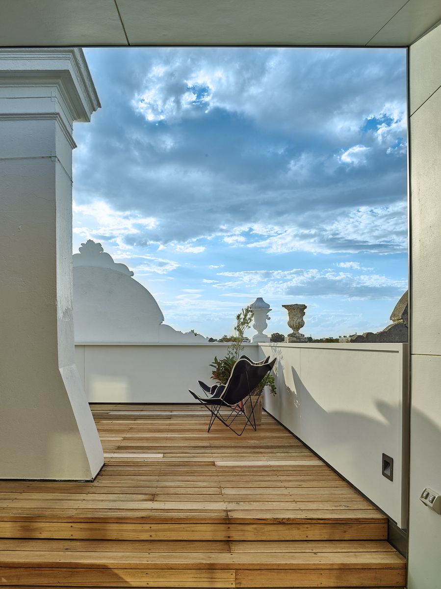 New Spaces Sit Above and Behind this Existing Heritage Building