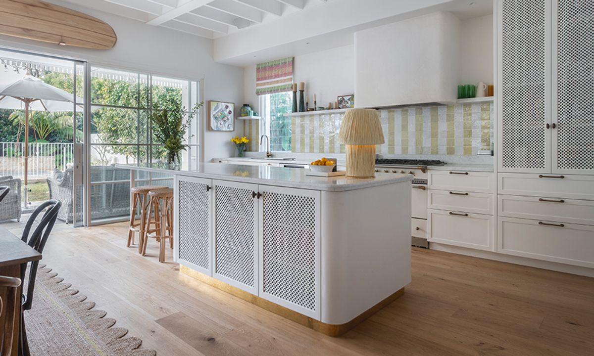 Coastal Elegance Meets Family Living: A 1970s Transformation