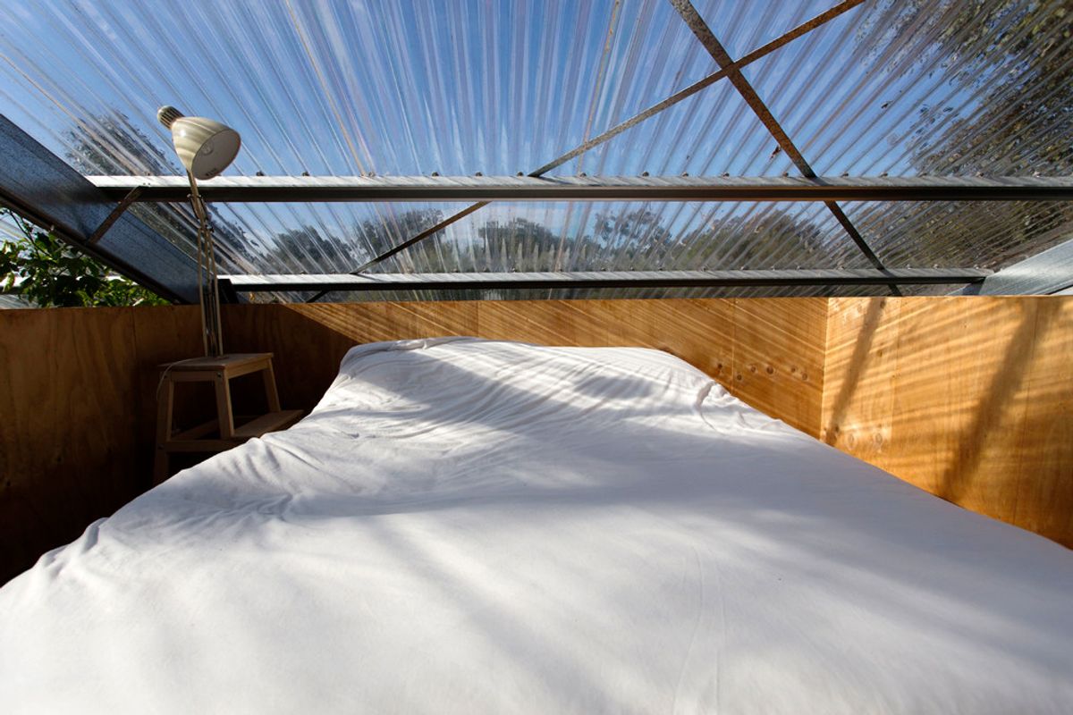 With Translucent Walls This Minimal Home Melts into the Landscape