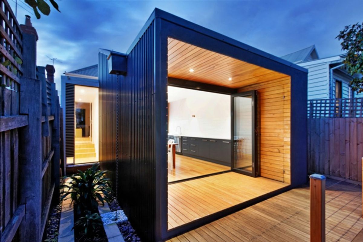 Gloomy Worker's Cottage Enjoys a Small But Transformative Extension