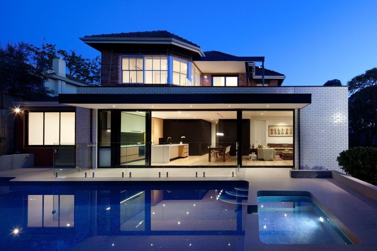 A Typical English Cottage Style House is Transformed Into Modern Home